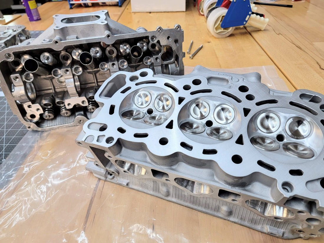 J35Y CNC Ported Cylinder Heads – P2R Power Rev Racing