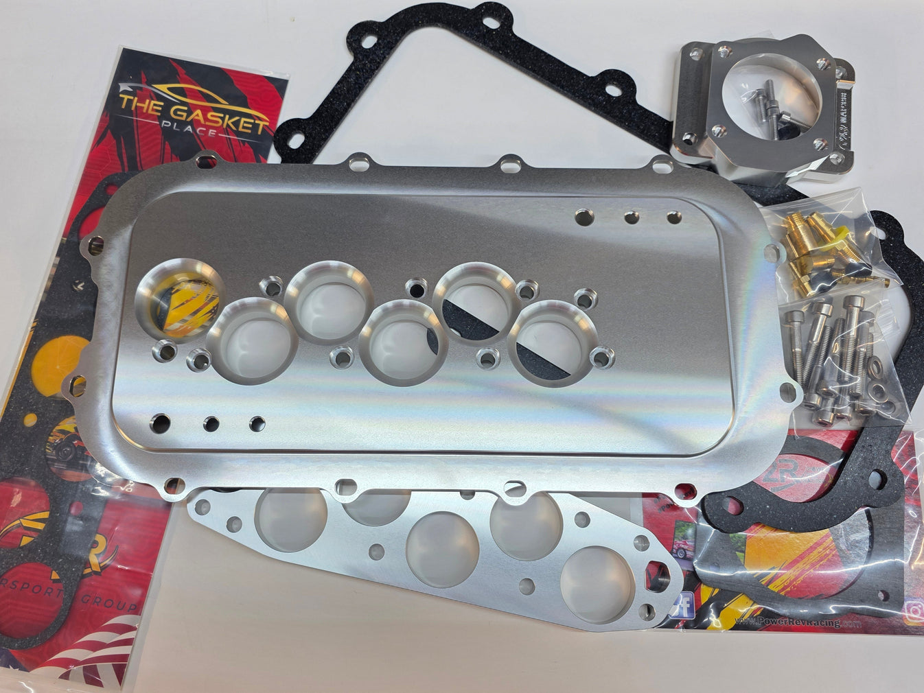 P2R J Series Holley EFI Intake Plenum Adapter Kit – P2R Power Rev Racing