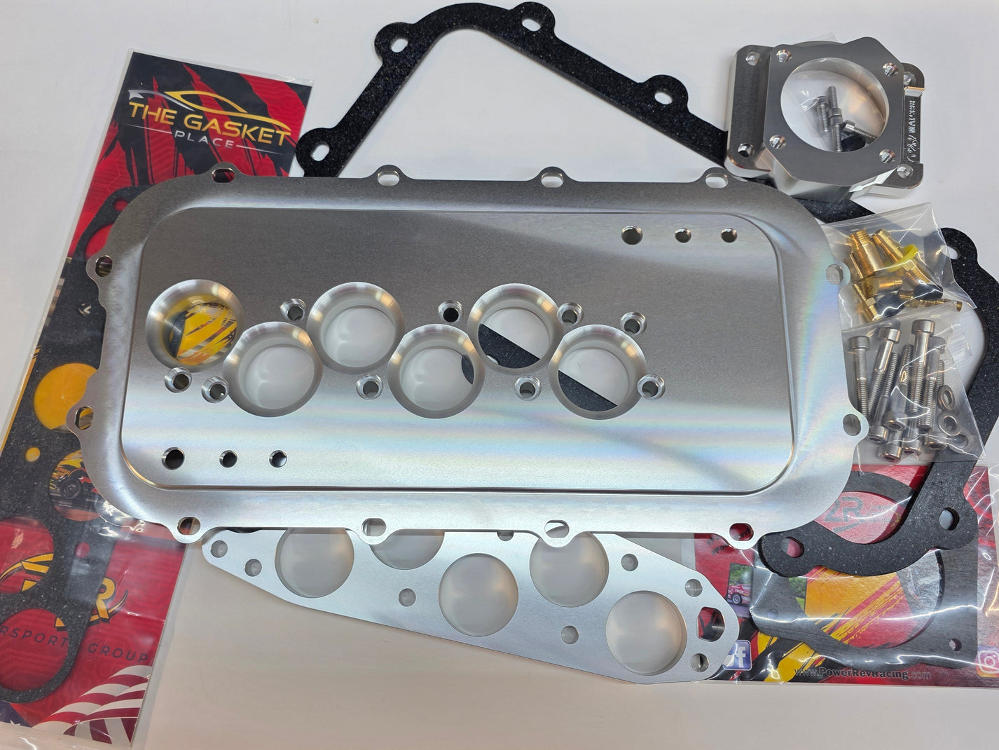 P2R J Series Holley EFI Intake Plenum Adapter Kit – P2R Power Rev Racing