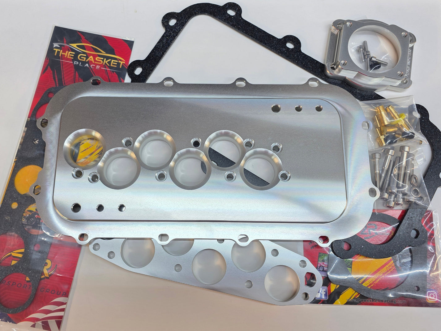 P2R J Series Holley EFI Intake Plenum Adapter Kit – P2R Power Rev Racing